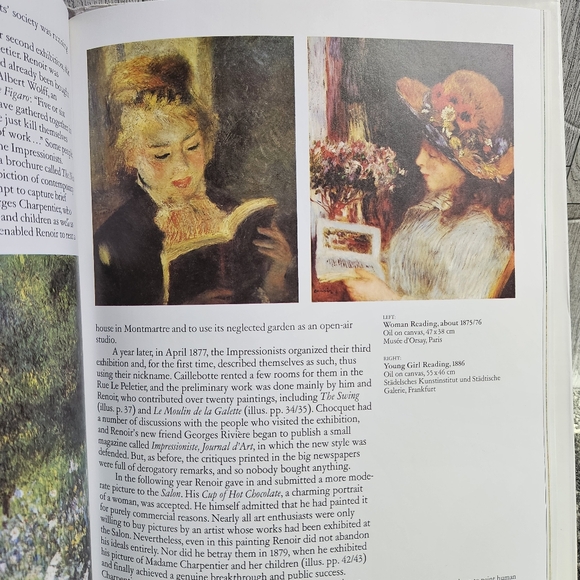 Renoir | Accents | Auguste Renoir Large Art Coffee Table Hardcover Book ...